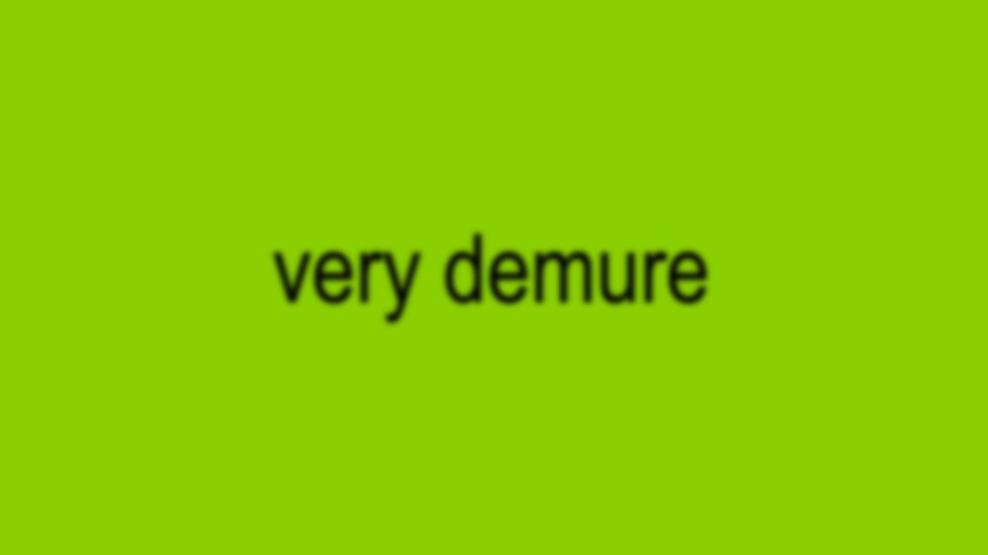A Guide to Being 'Very Demure', According to TikTok - PrestigeOnline ...