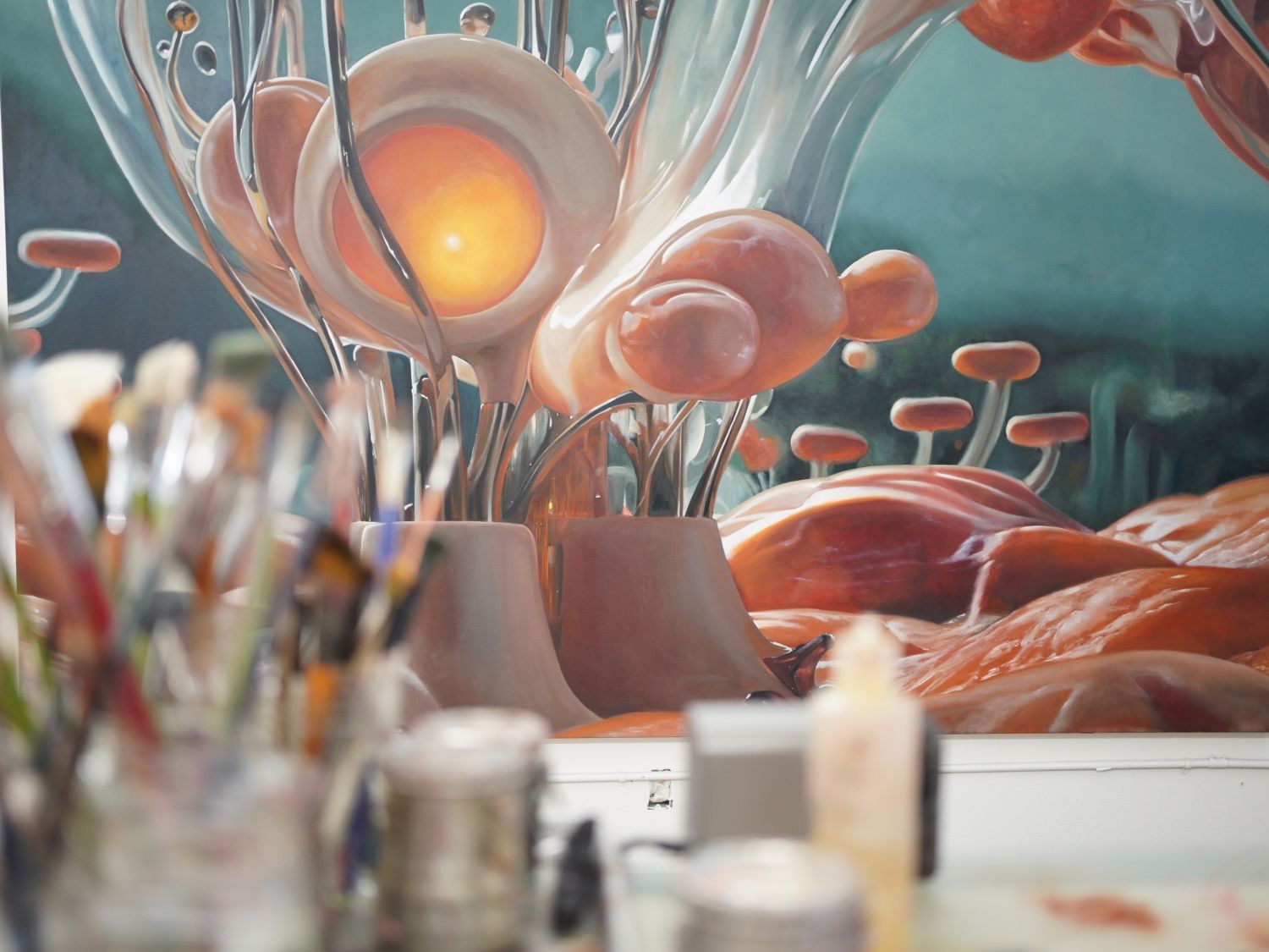 Meeson Pae Explores the Interiors of Existence in her Art