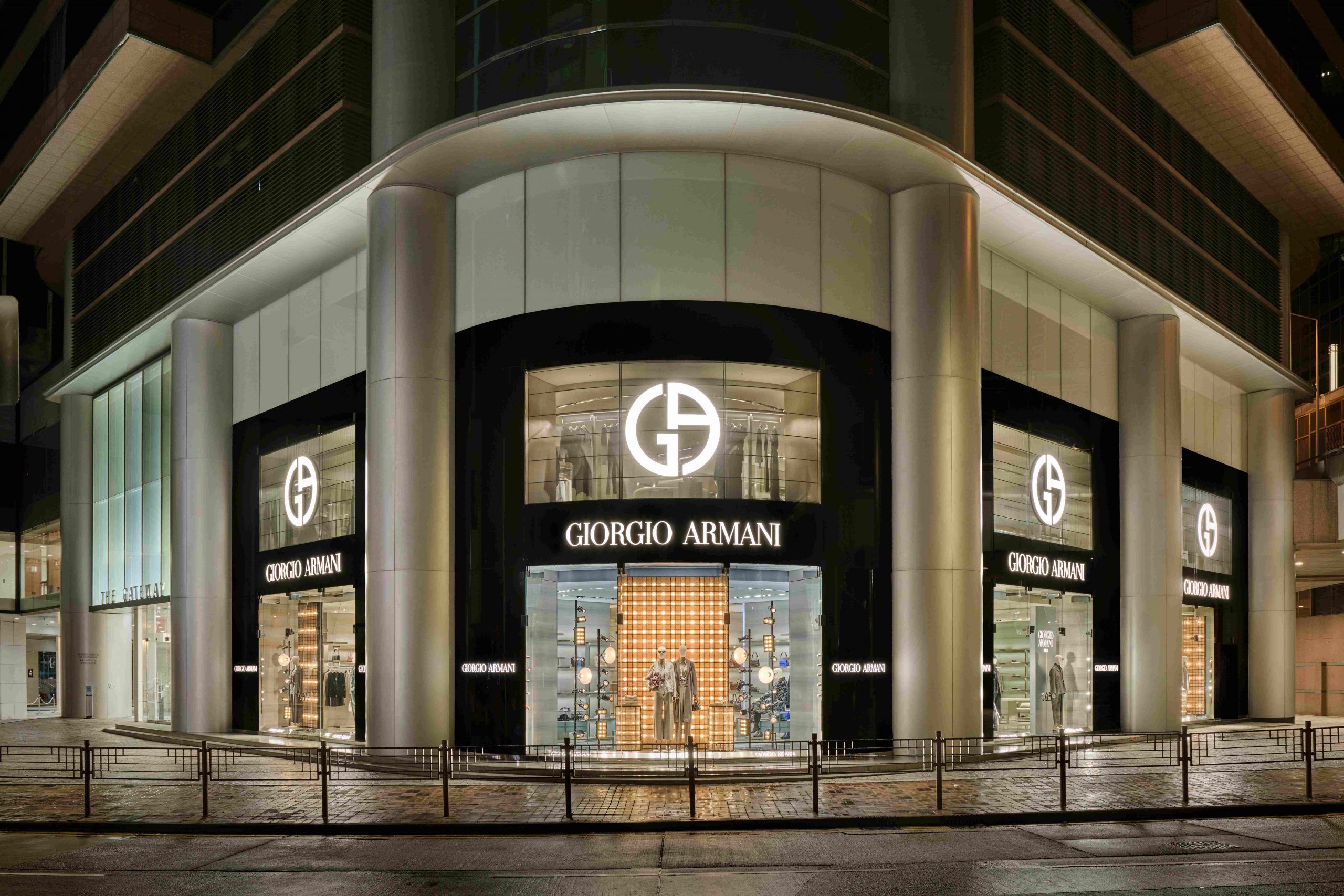 Giorgio Armani Reopens on Canton Road