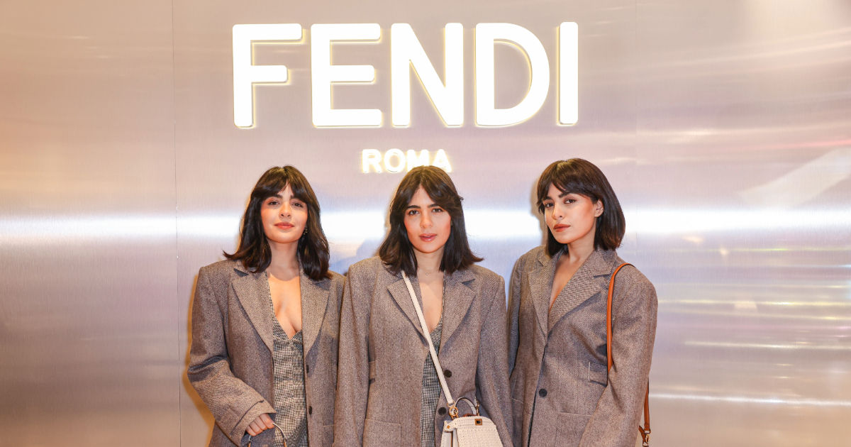 FENDI celebrates its Winter Holiday Collection in London