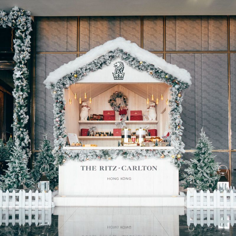 The Ritz-Carlton, Hong Kong Turns into a North Pole Fantasy for ...