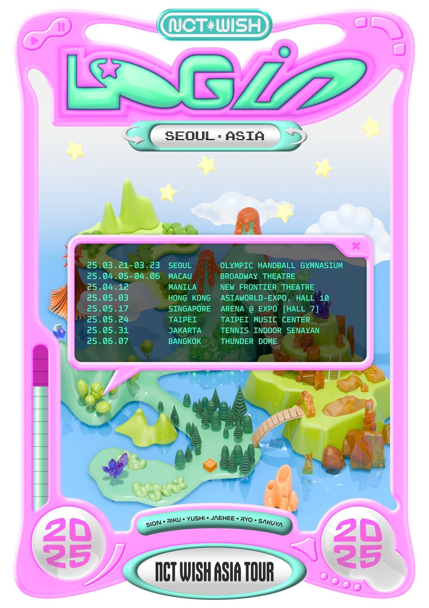 NCT WISH 2025 Concert in Hong Kong and Macau: Dates, venues & More ...