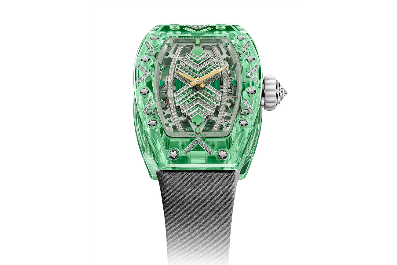 Richard Mille Revisits the Sapphire Case With New RM 07-02 Collection ...
