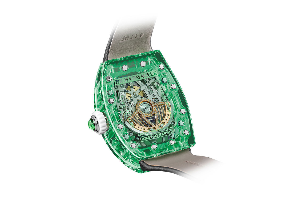 Richard Mille Revisits the Sapphire Case With New RM 07-02 Collection ...