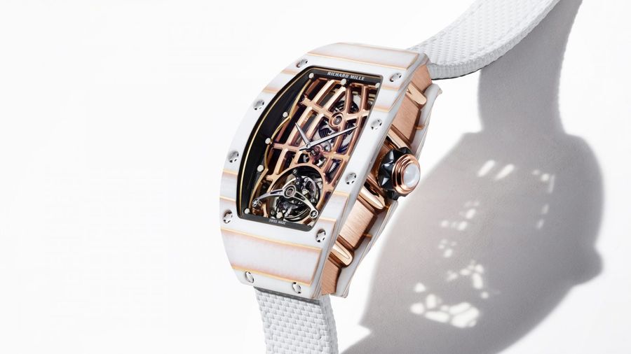 Richard Mille Debuts RM 74-02 Automatic Tourbillon in Gold Quartz TPT