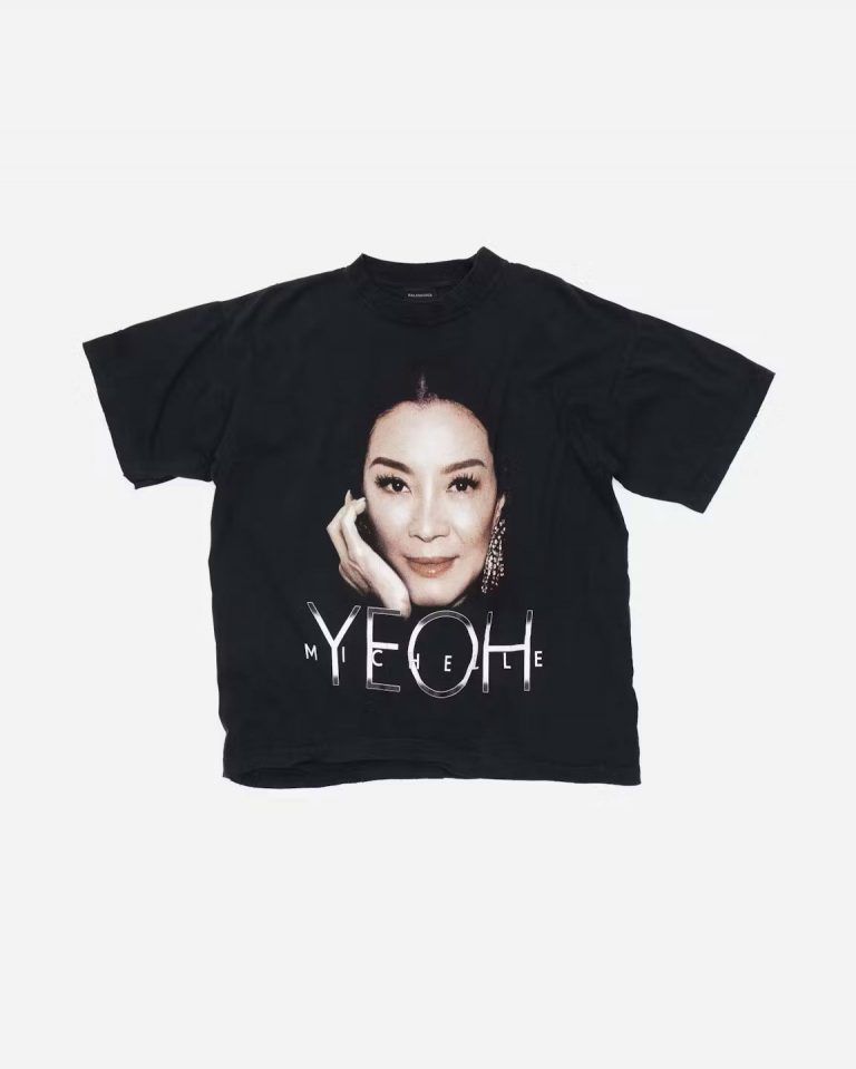 Balenciaga Unveils Fanclub Merchandise Featuring Michelle Yeoh ...