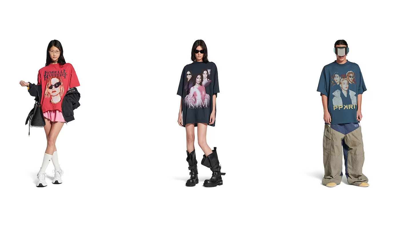 Balenciaga Unveils Fanclub Merchandise Featuring Michelle Yeoh ...