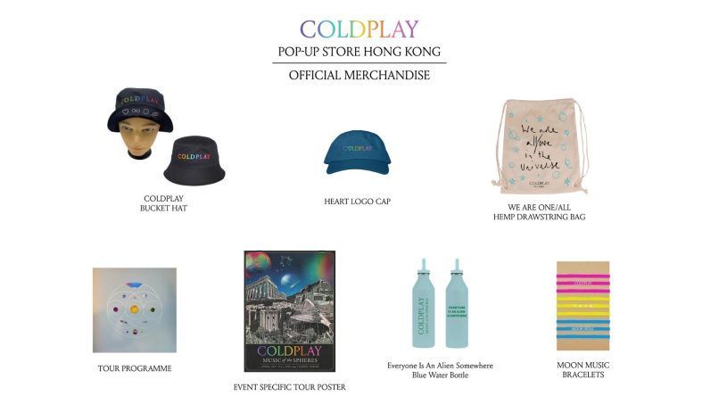 A Coldplay Pop-up to Debut in Hong Kong Ahead of Band’s Concerts ...