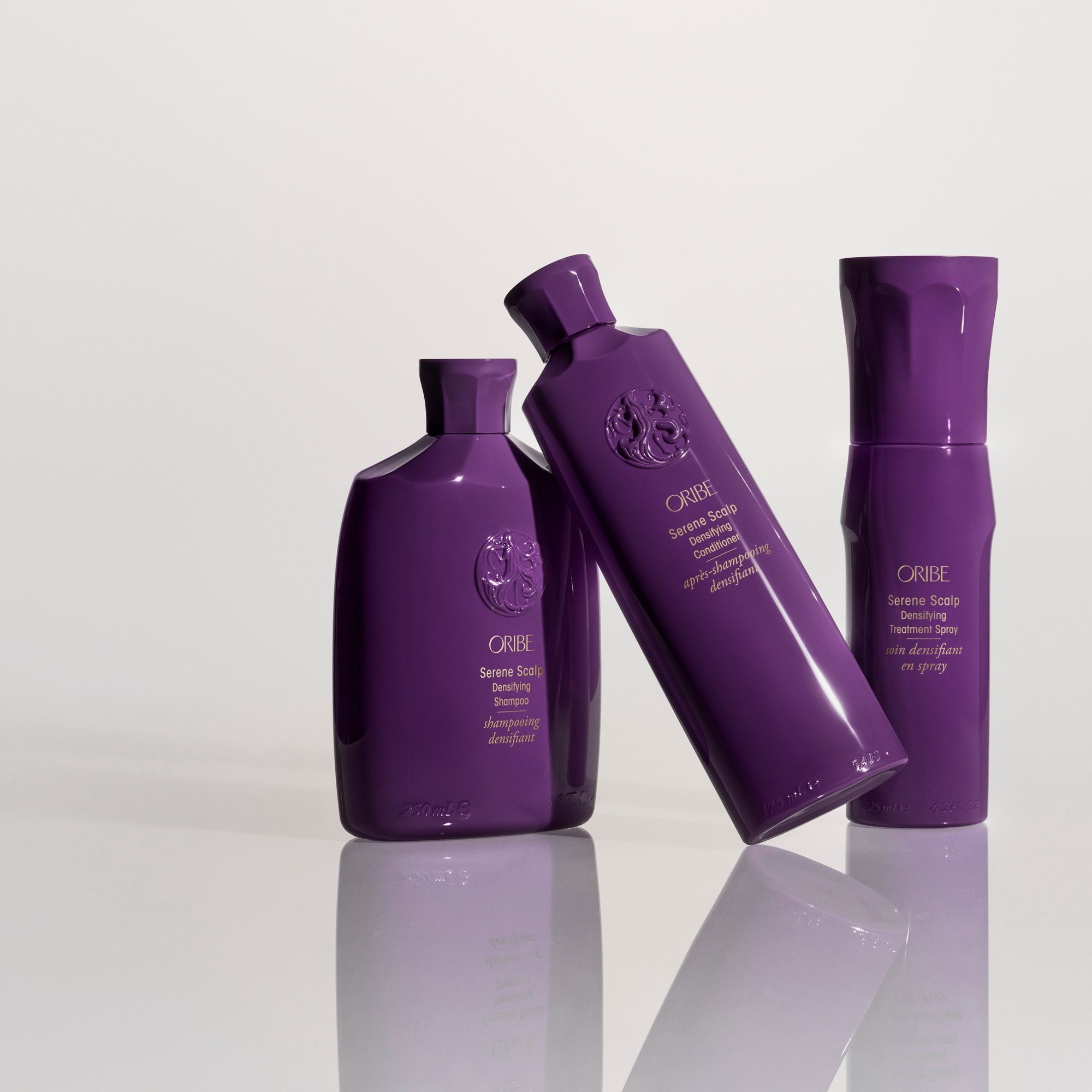 Oribe's Densifying line gives thinning hair back its thickness and luster