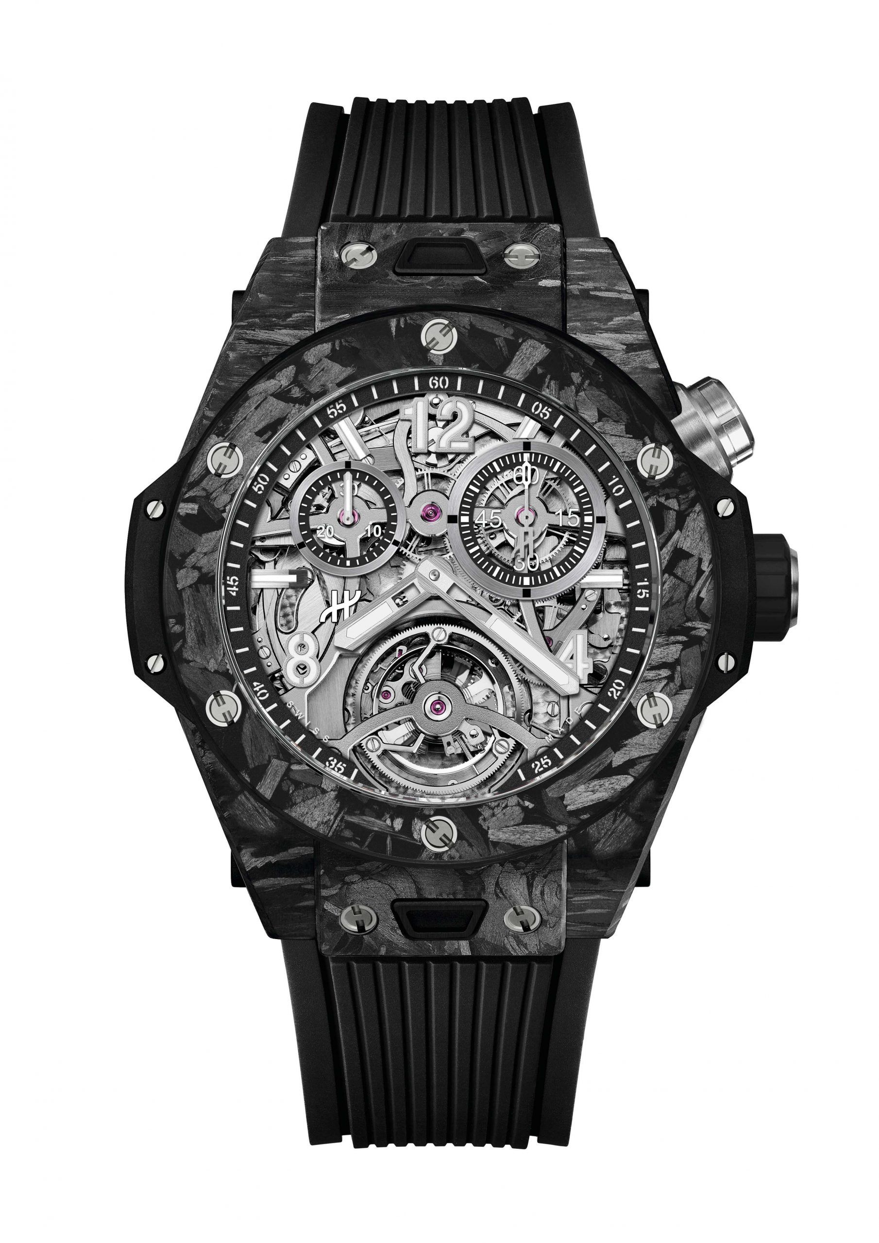 Hublot's cutting-edge watches using advanced materials