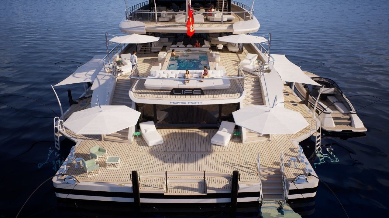 A Look at Project LIFE: Benetti’s 85M Giga Yacht – PrestigeOnline Hong Kong