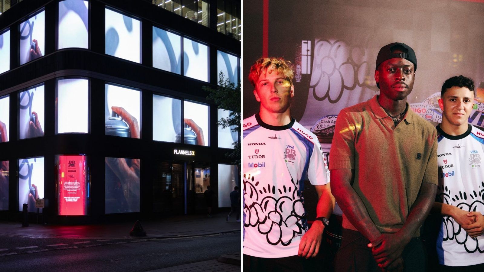 HUGO and Slawn Debut Art and Fashion Collaboration