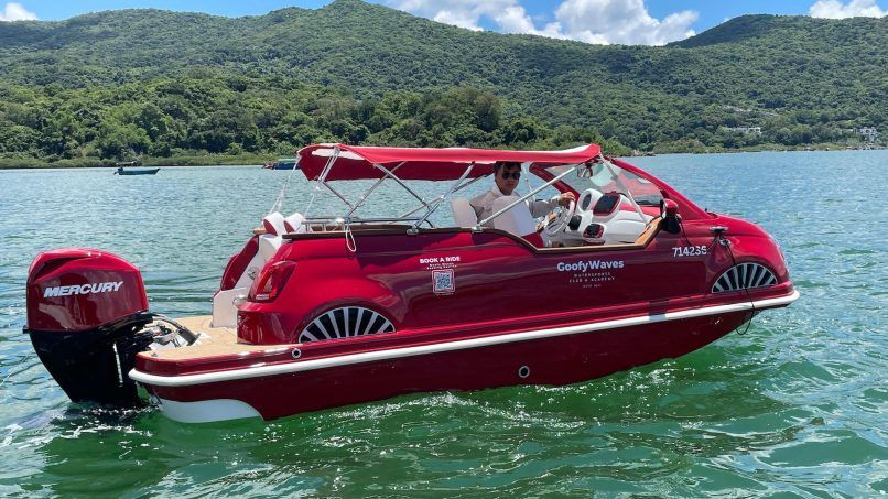 Goofy Waves Launches the First Ever Fiat 500 Boat in Hong Kong ...
