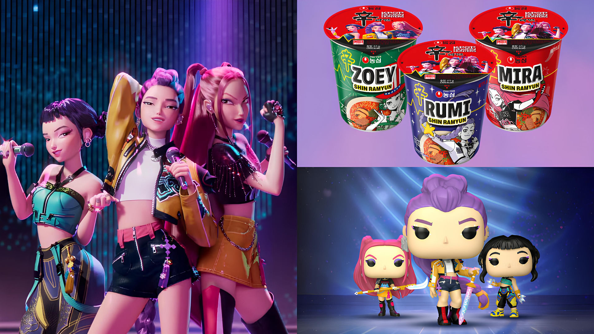 First Look at Mattel and Hasbro's KPop Demon Hunters Toys