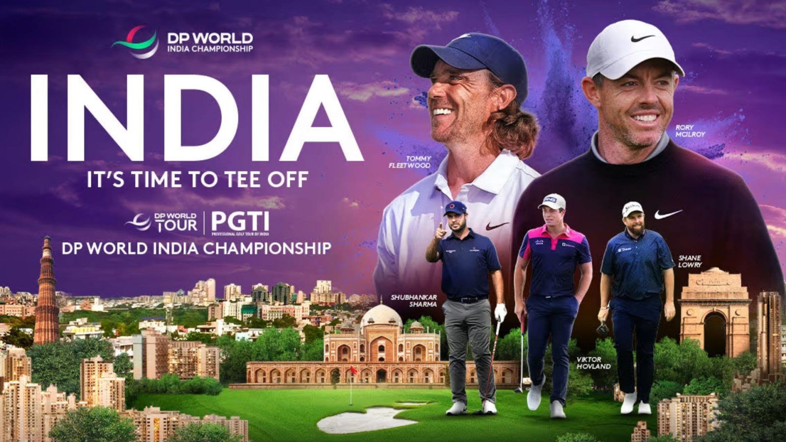 DP World India Championship Debuts at Delhi Golf Club