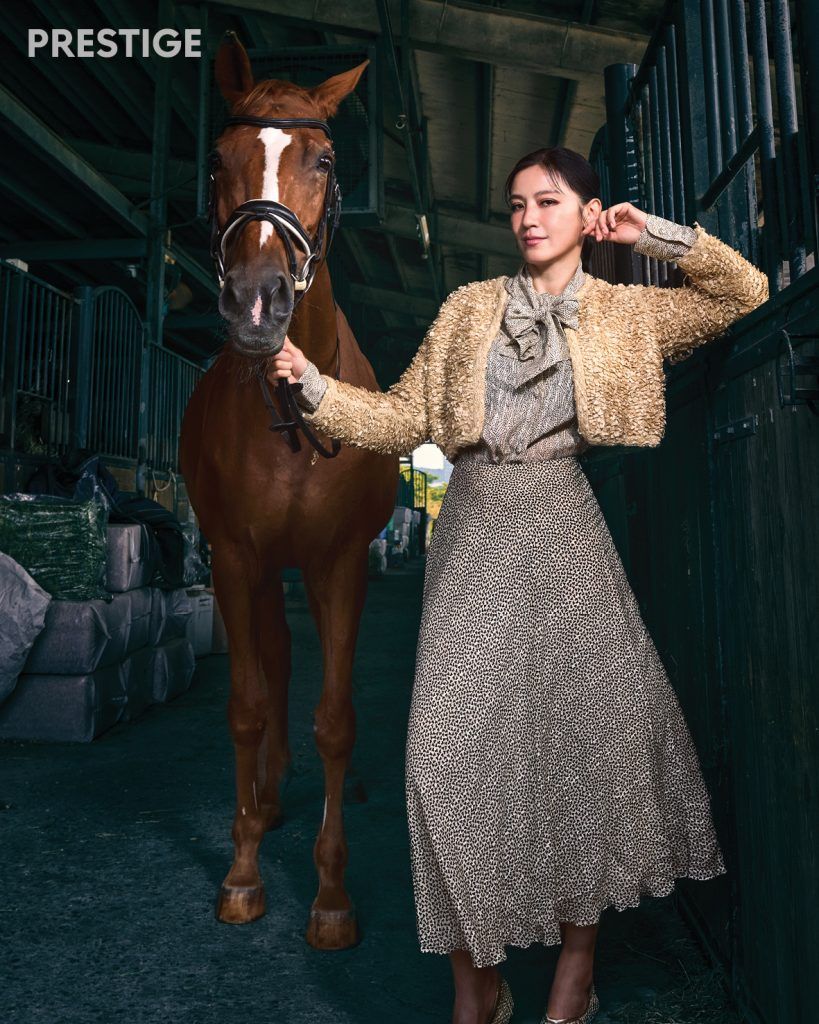 Taiwanese star Kelly Lin is back in the saddle