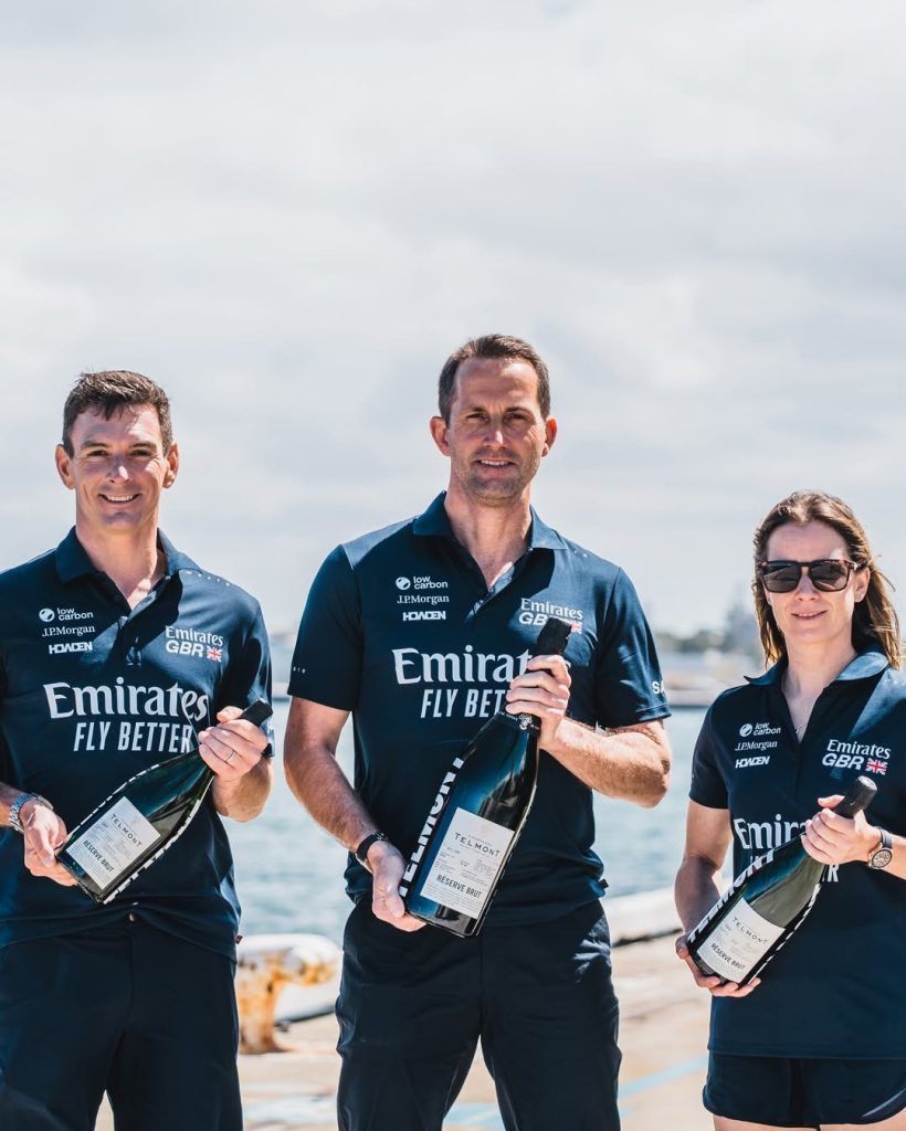 Telmont Now Official Champagne of Emirates Great Britain SailGP