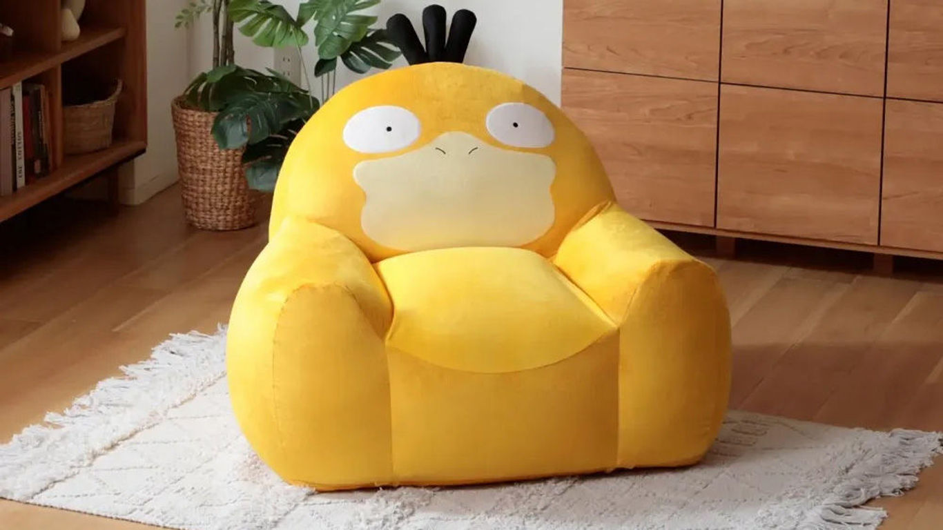 Let Your Headaches Melt Away in This Pokémon Psyduck Chair ...
