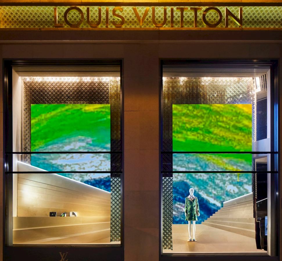 Louis Vuitton Unveils Rainbow-Themed Window Displays Across the World ...