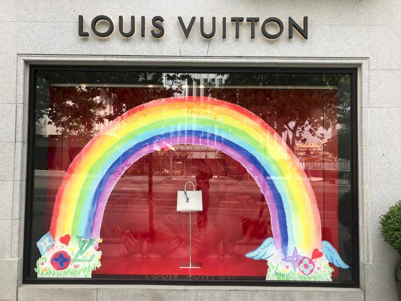 Louis Vuitton Unveils Rainbow-Themed Window Displays Across the World ...
