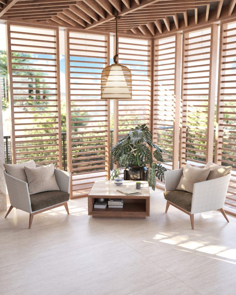 A touch of wall-to-floor elegance from QUADRA