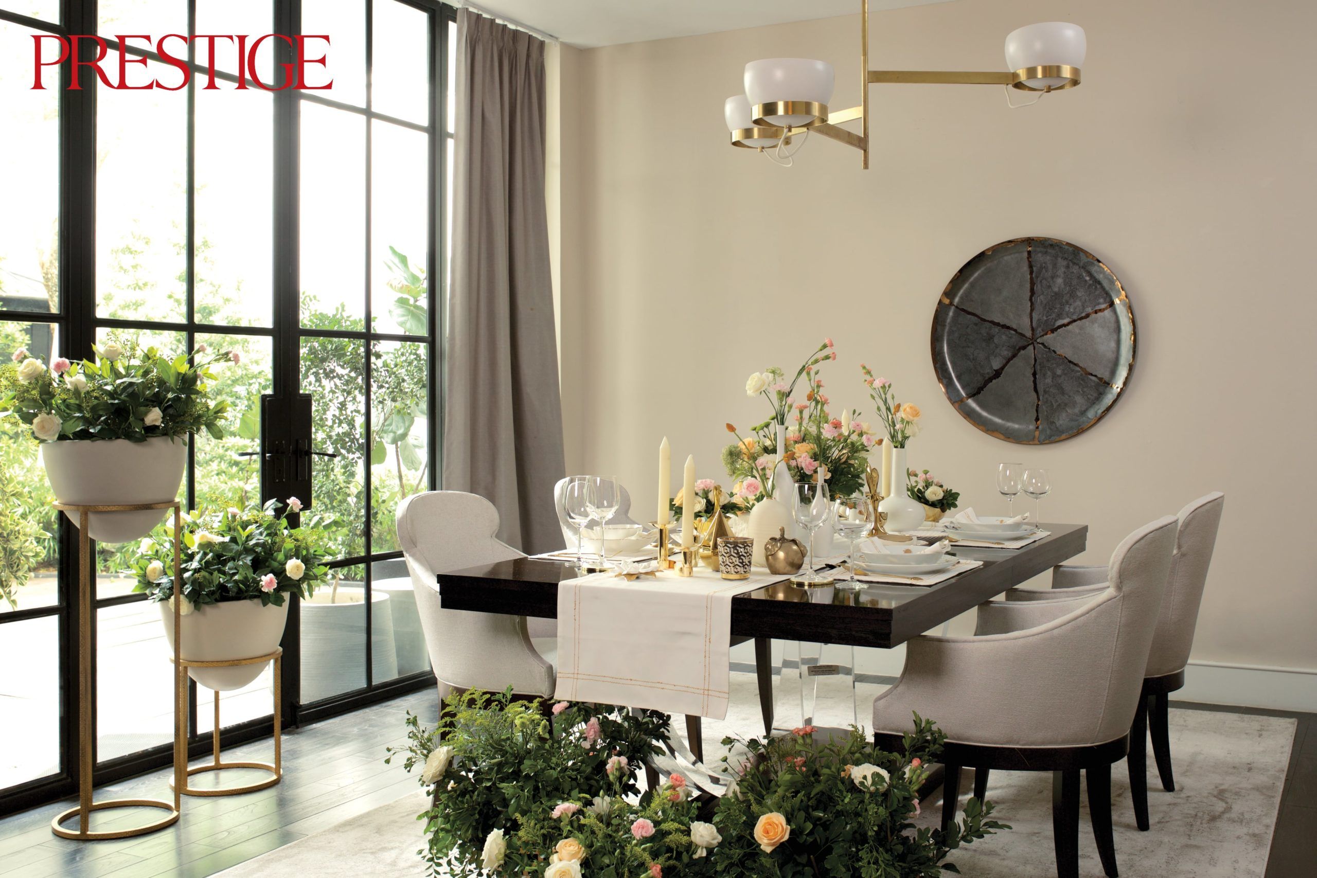 Klots and Lana Daya Home Present A Rosy Summer Table Setting