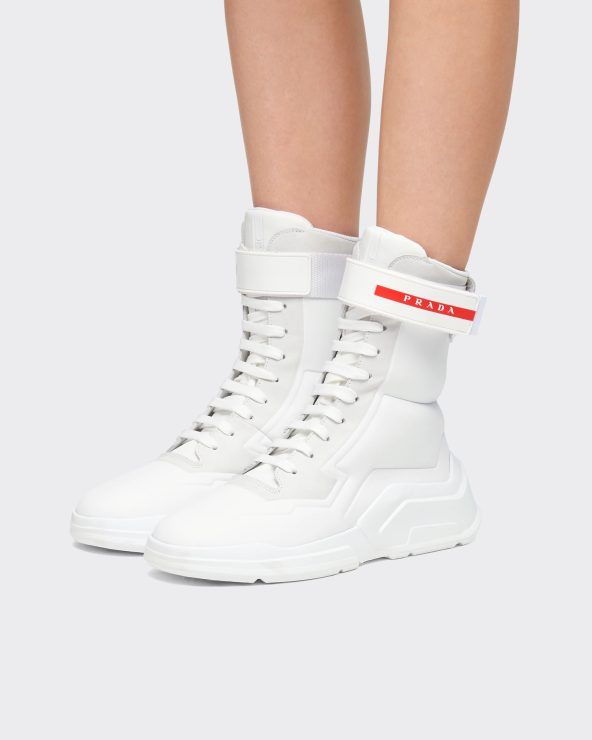 Prada embraces perpetual change and transformation with its Linea Rossa ...