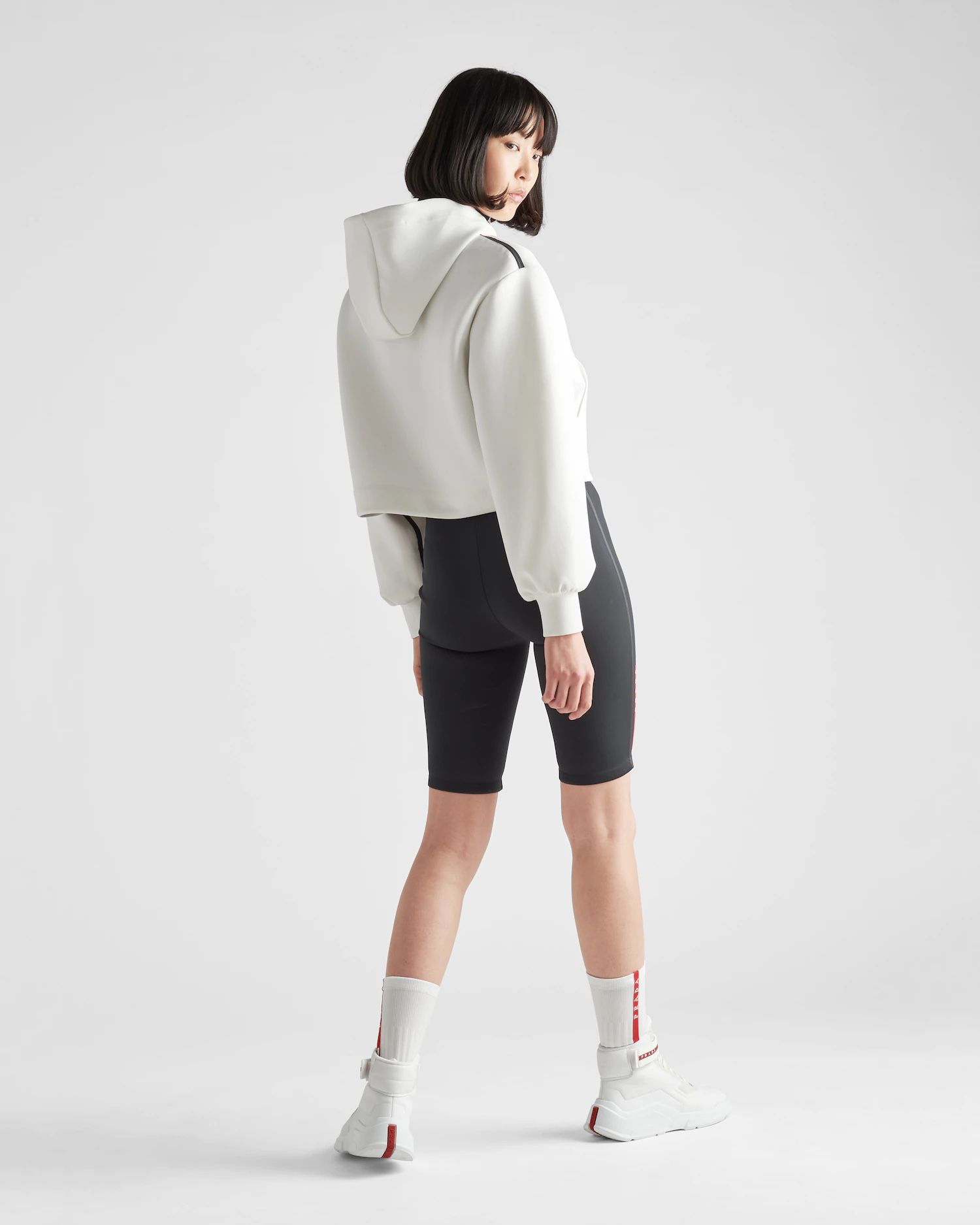 Prada embraces perpetual change and transformation with its Linea Rossa ...