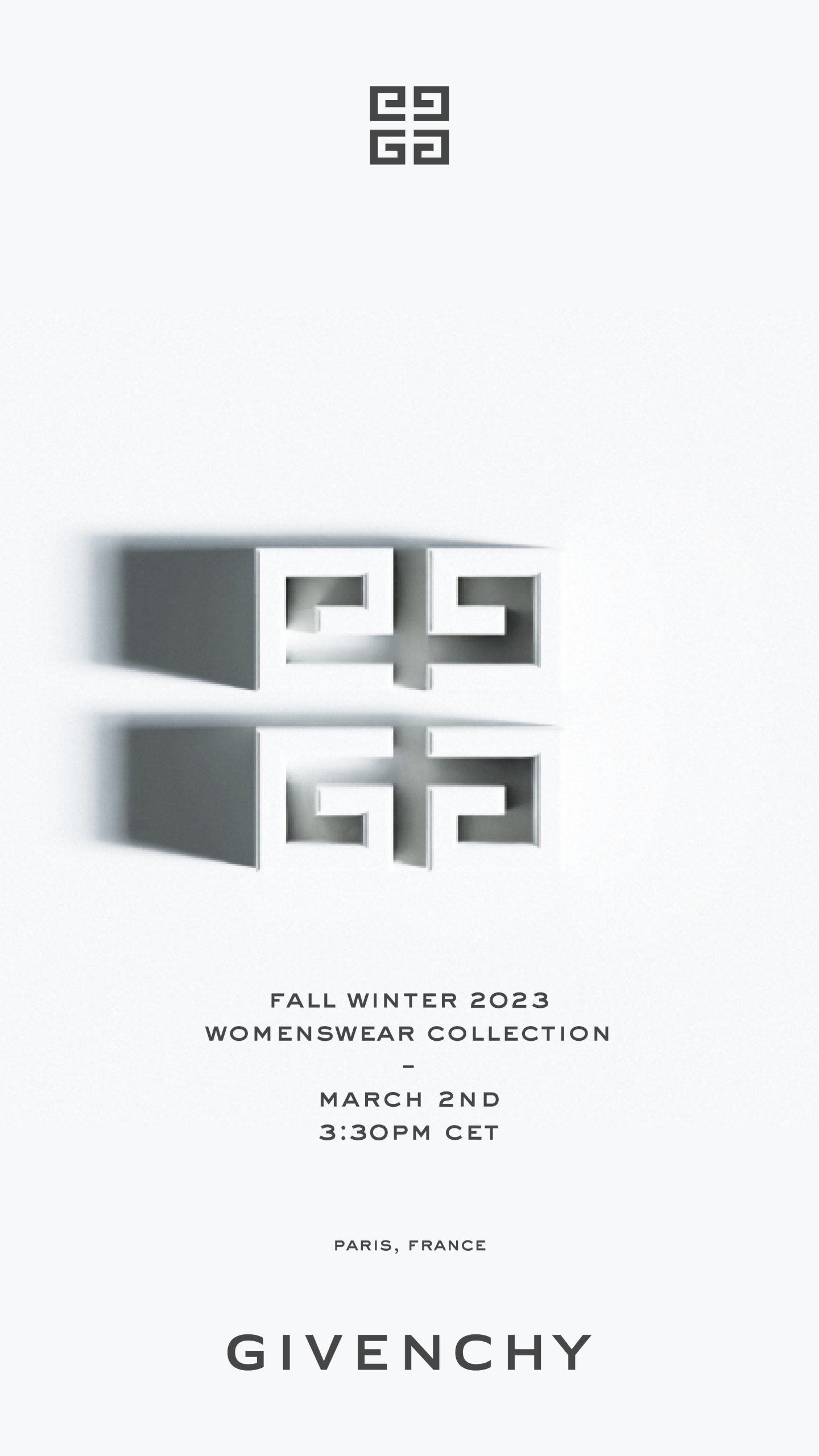 Livestream: Givenchy Fall/Winter 2023 Women Fashion Show | Prestige ...