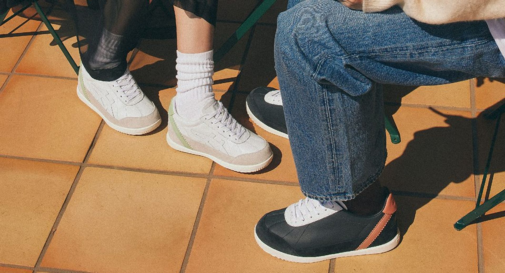 Onitsuka Tiger's MOLLETY platforms blend beauty and performance in one look