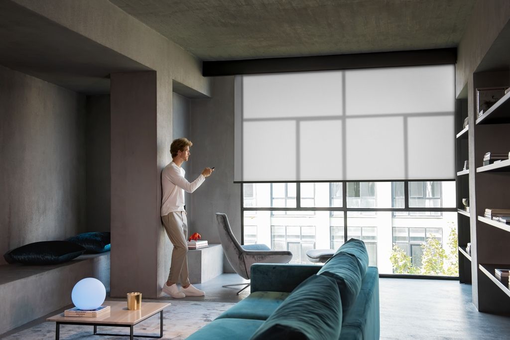 Smart window coverings by Coulisse INK for modern homes