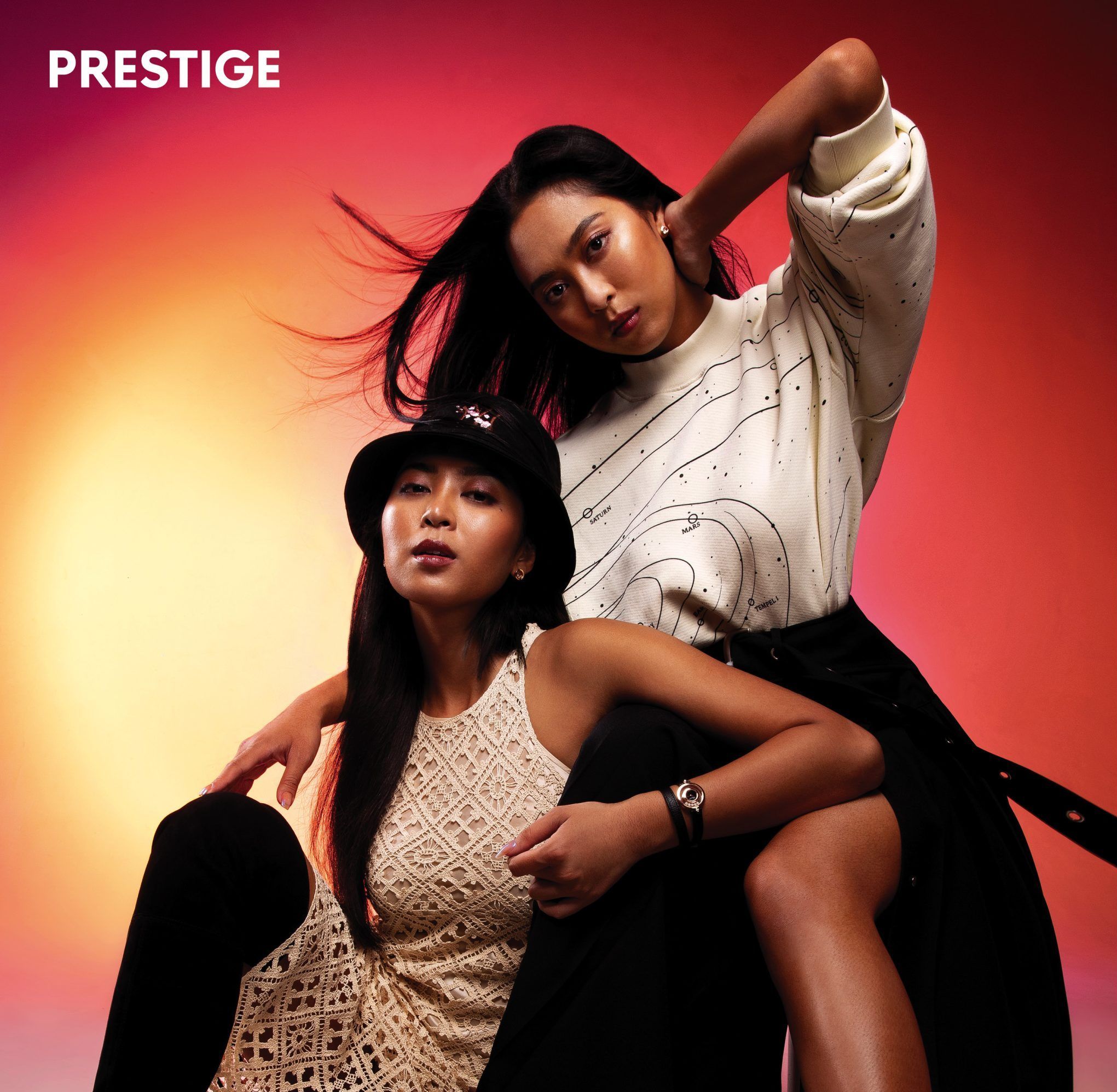 Elizabeth and Maria Rahajeng: Prestige Indonesia's It Girls of 2023