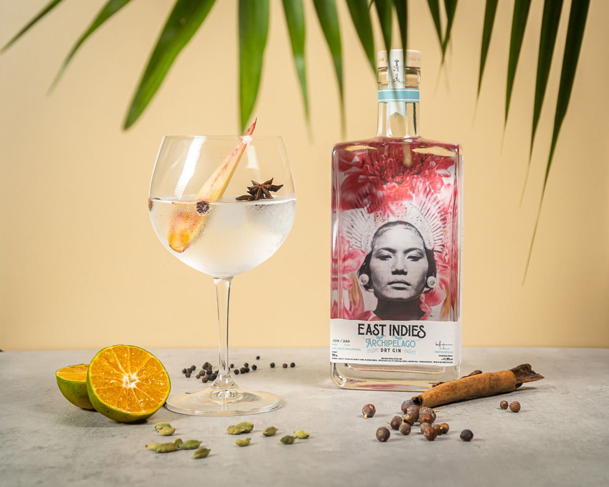 The East Indies gins by Spice Islands Distilling Co. present symphonies ...