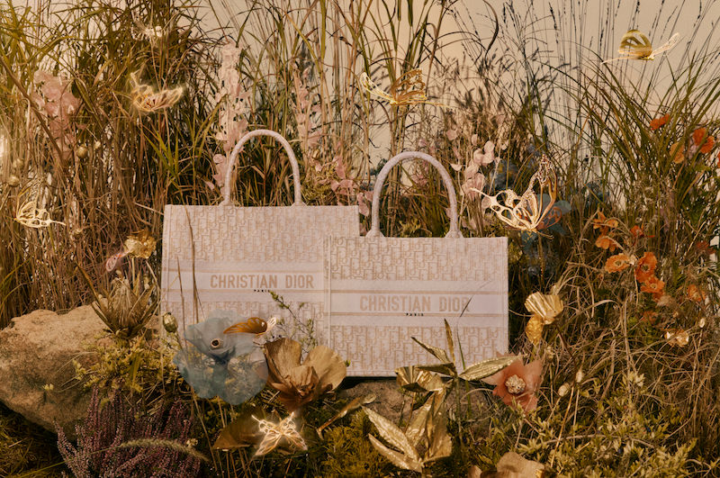 Dior unveils a magnificent white-and-gold Christmas collection