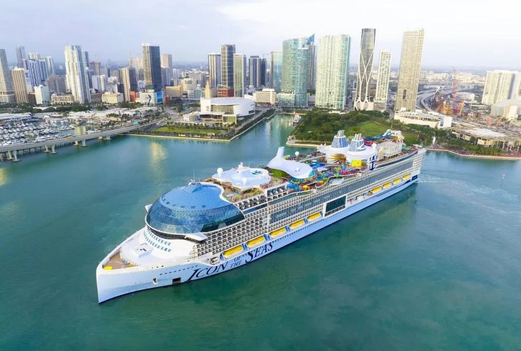 Royal Caribbean's Icon of the Seas, World’s Largest Cruise Ship, Sets Sail