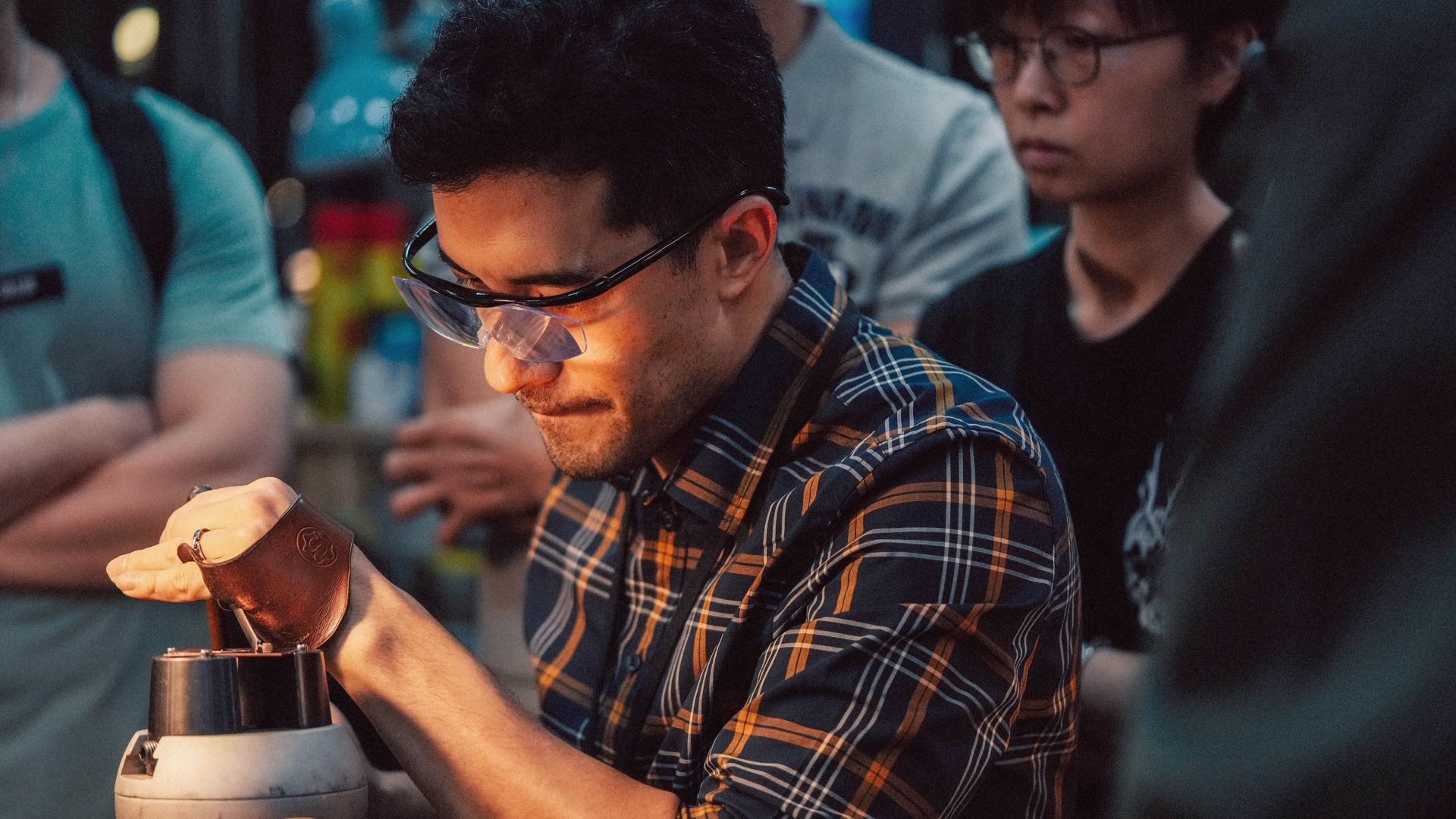 Actor Carlos Koo Finds Real Passion in Metal Engraving