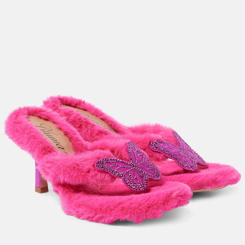 There are furry shoes everywhere for Fall/Winter 2024