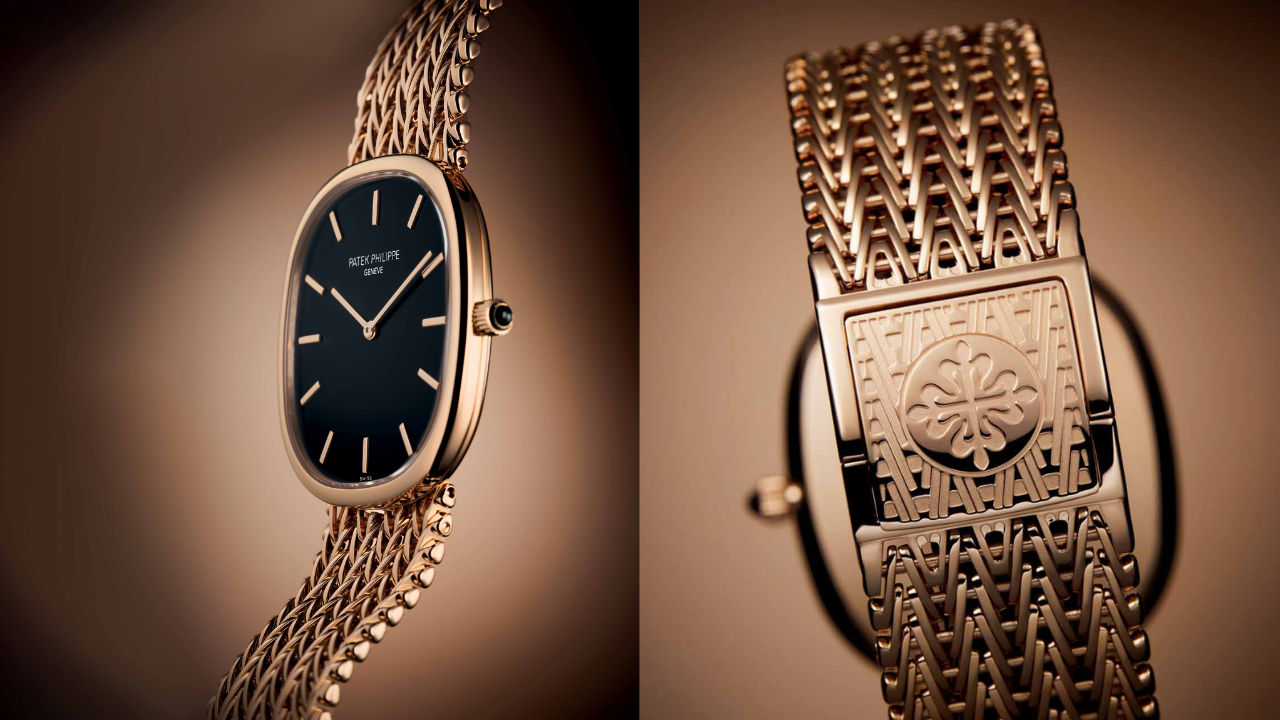 A close look at the iconic Patek Philippe Golden Ellipse Ref. 5738/1R-001