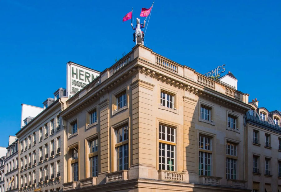 The iconic Hermès rue du Faubourg Saint: A symbol of enduring style