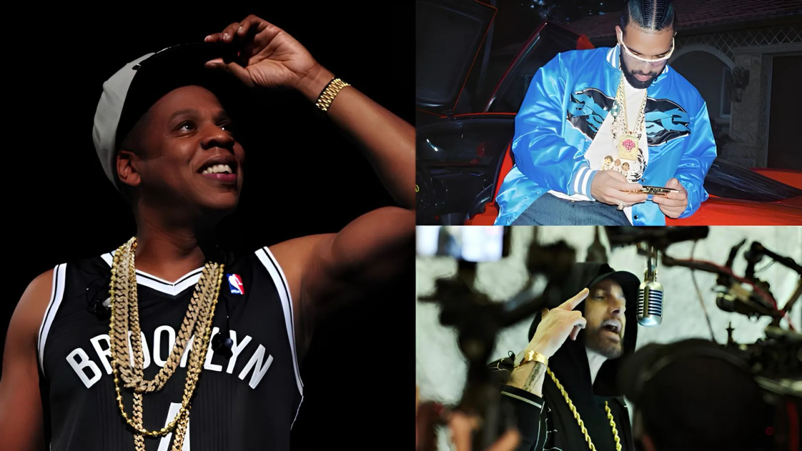 Observing the bling of artists such as Jay Z and Eminem