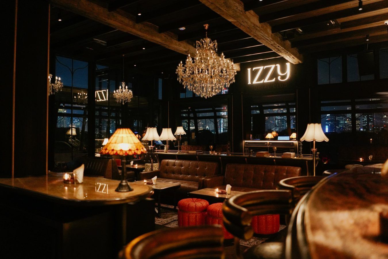 Enjoying the present at Izzy Social Club