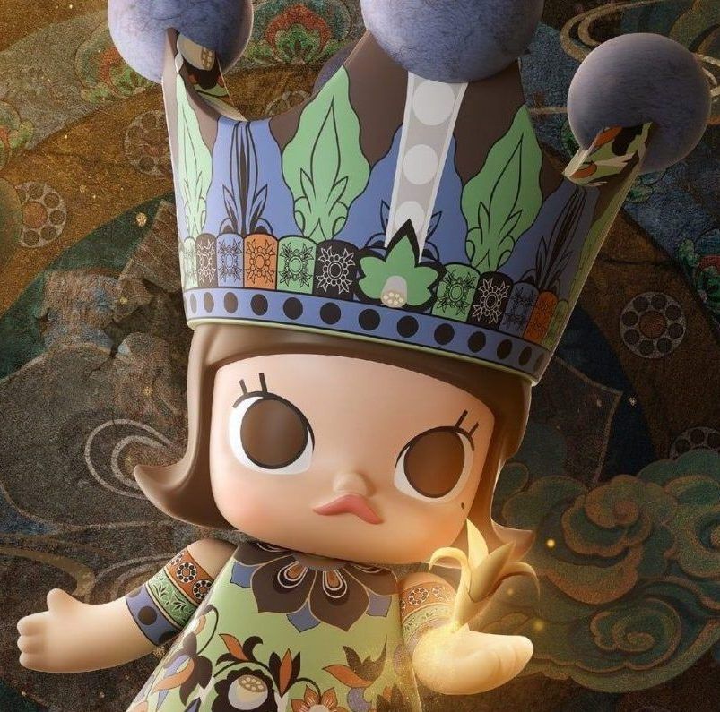 What is the newest Pop Mart fad, Mega Royal Molly?