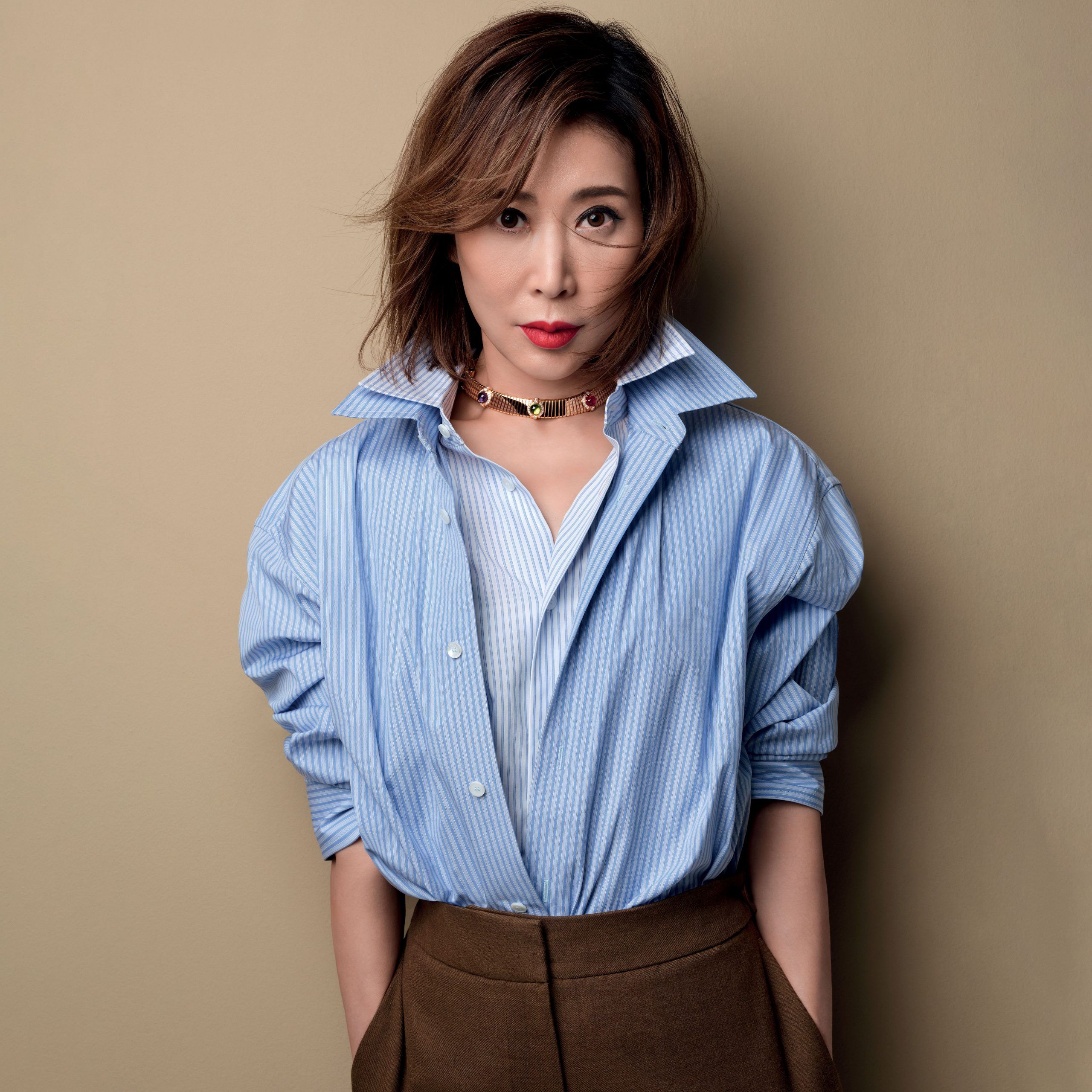 Behind the scenes: The December "Giving" edition featuring Marion Zhang ...