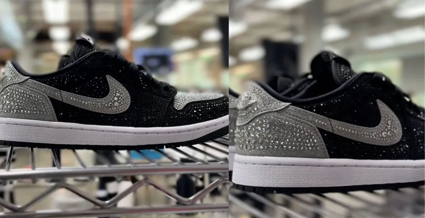 Sneaker drop: Swarovski x Air Jordan 1 ($1,000)
