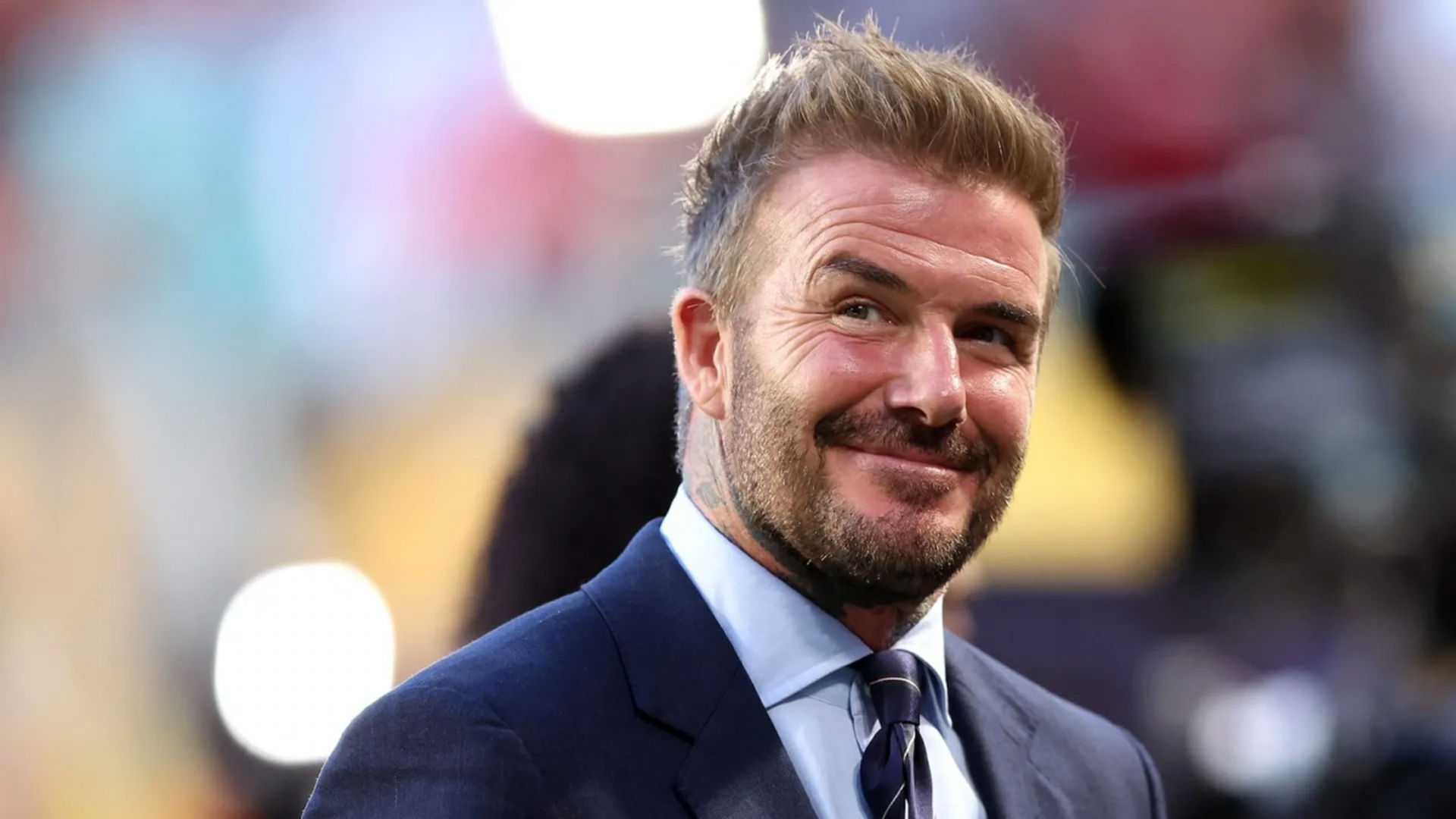 Finally, King Charles III knighted David Beckham