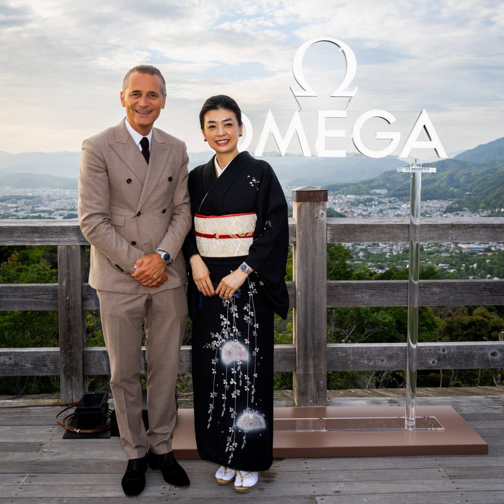 OMEGA unveils new Aqua Terra 30 mm watches in Kyoto