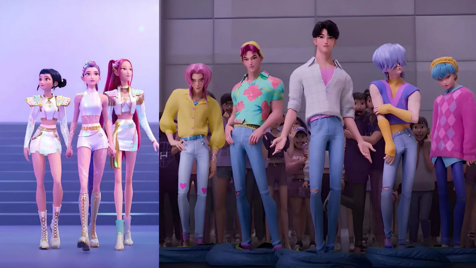 Top stage attire from KPop Demon Hunters