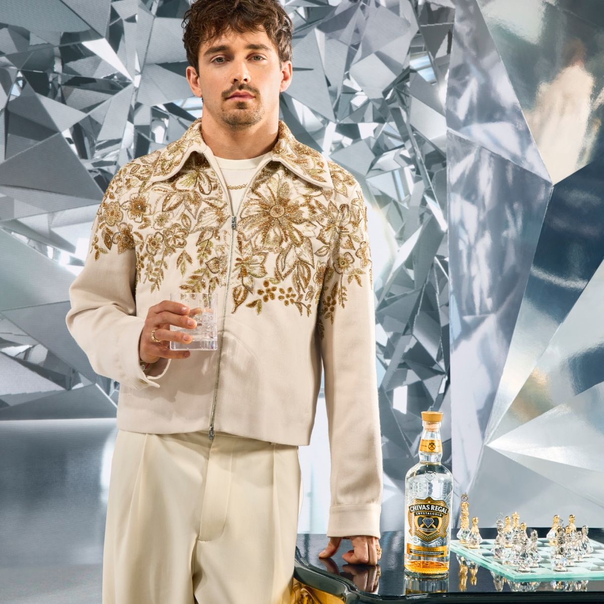 Charles Leclerc leads Chivas Regal's first clear spirit