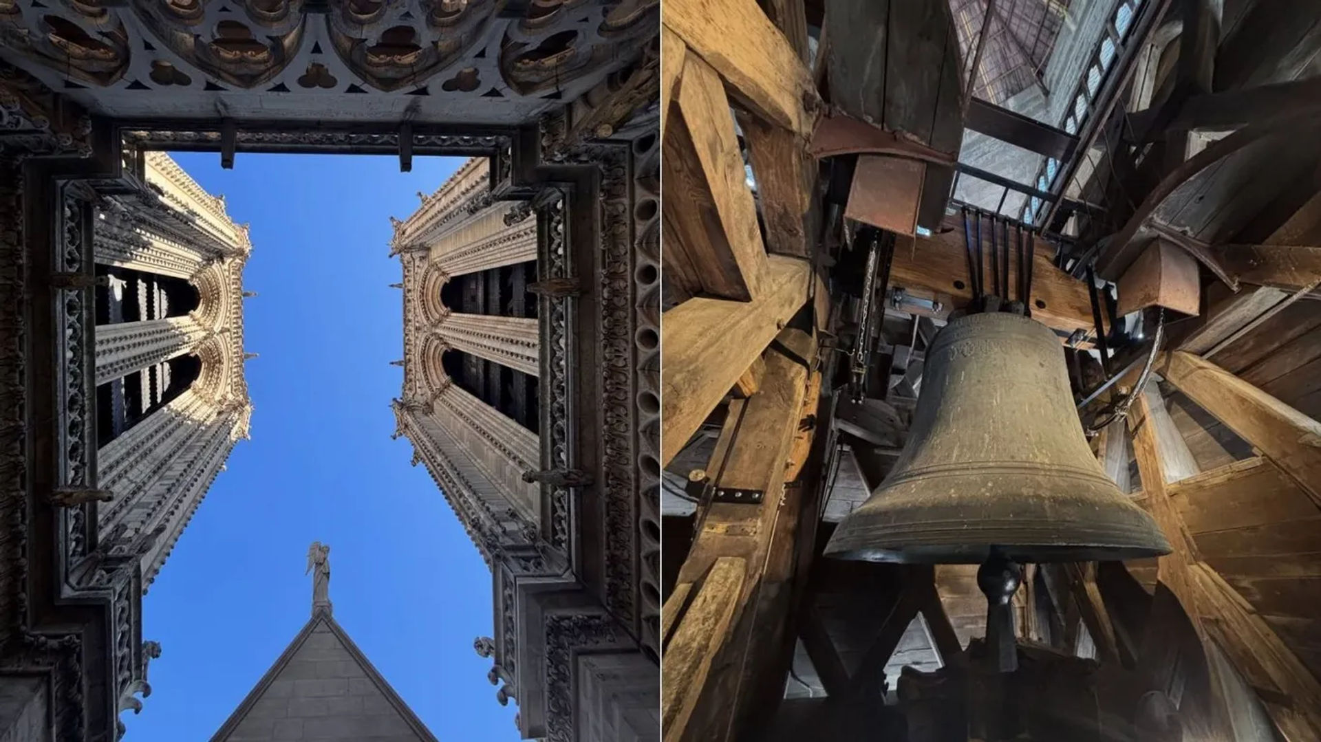 Notre Dame's twin towers reopen six years after a horrific fire