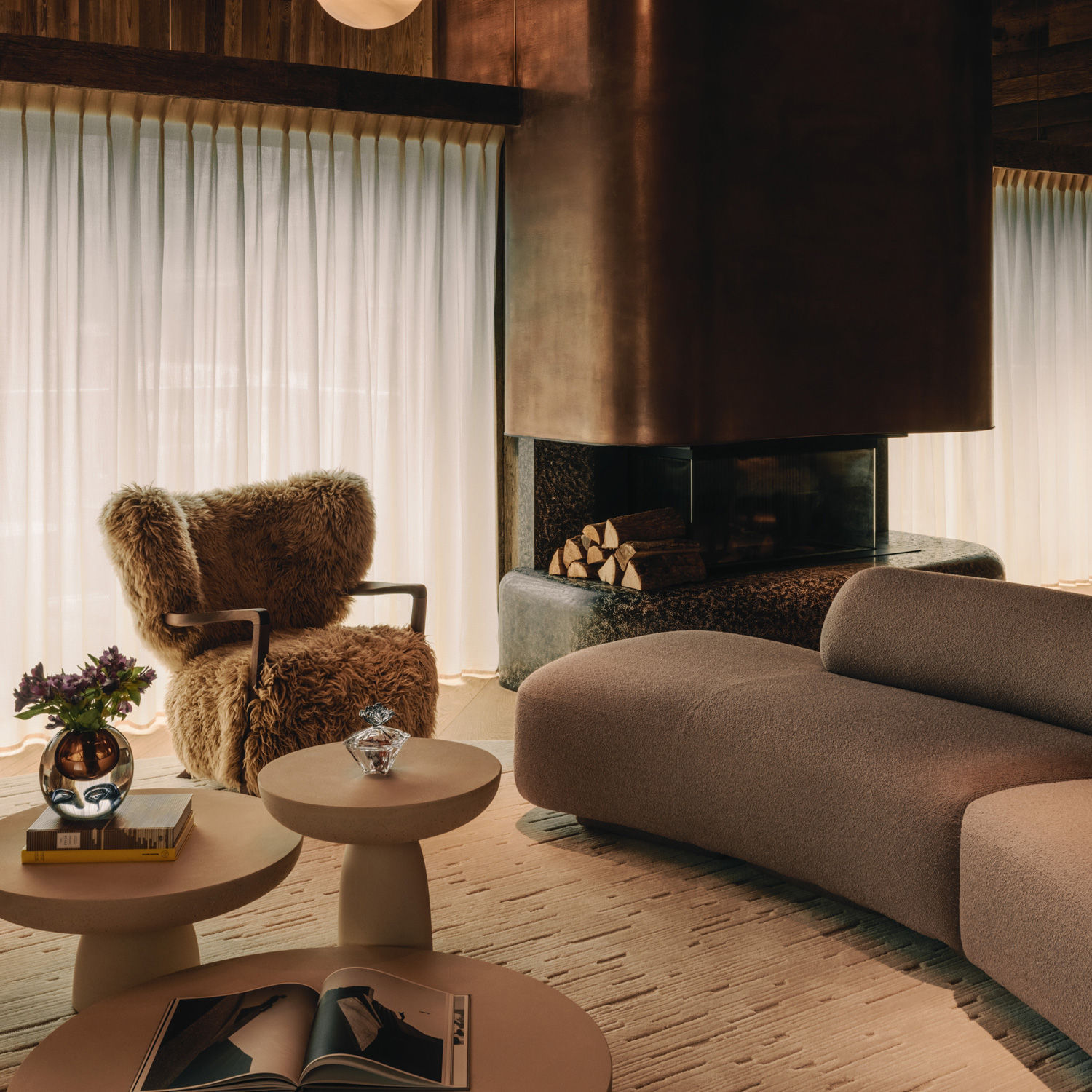 Courchevel's Rosewood The Essence of Skiing Captured by Le Jardin Alpin